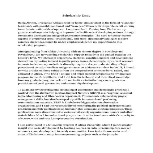 Law school college essay sample | PDF