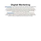 Digital Marketing | PDF