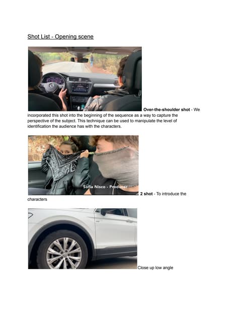 Camera work | PPTX | Photography | Arts and Crafts