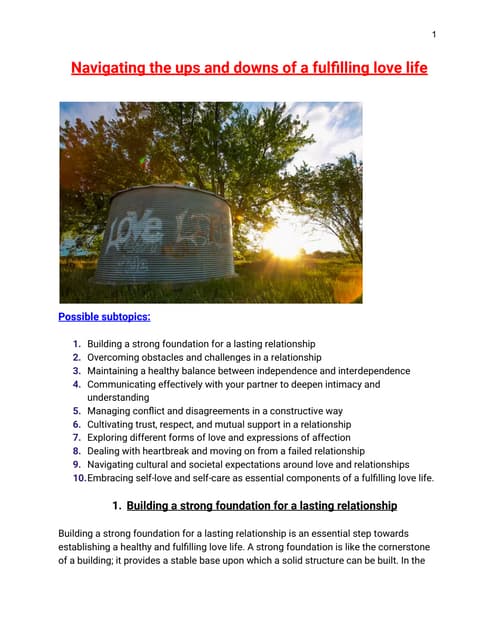 Love vs Relationship vs Situationship_ A Guide to a Happier and ...