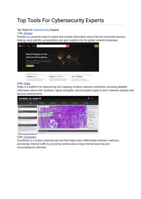 Top Cyber Threat Intelligence Tools in 2021.pdf | Operating Systems ...