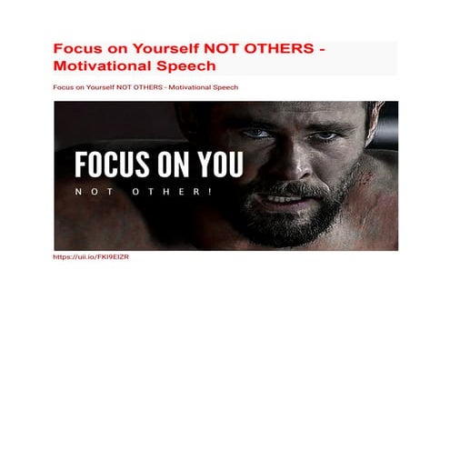 focus on you | PDF