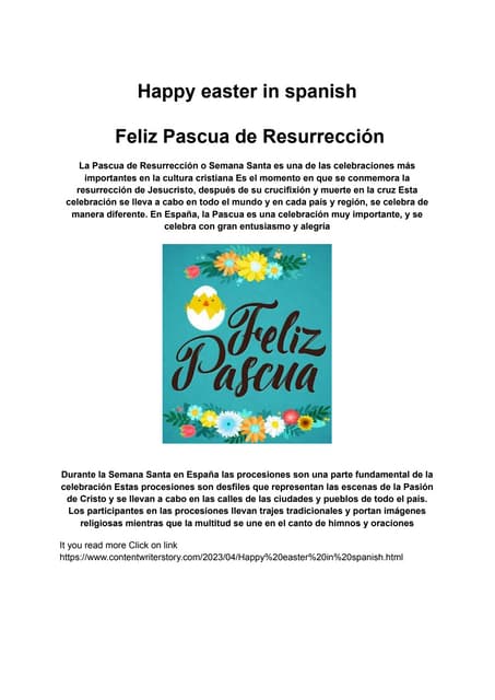 Semana santa powerpoint | PPTX