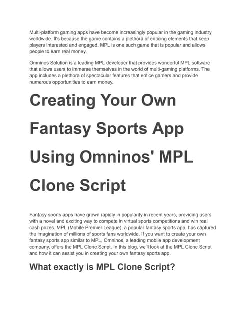 Mpl Clone Script Pdf