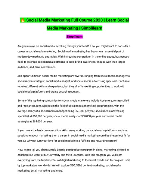 How Do Social Media Algorithms Work? | PPTX