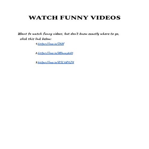 funny videos | PDF