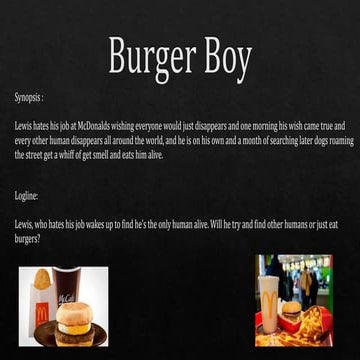 Burger boy screenplay | PDF