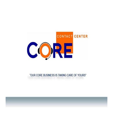 Core Contact Center | PDF
