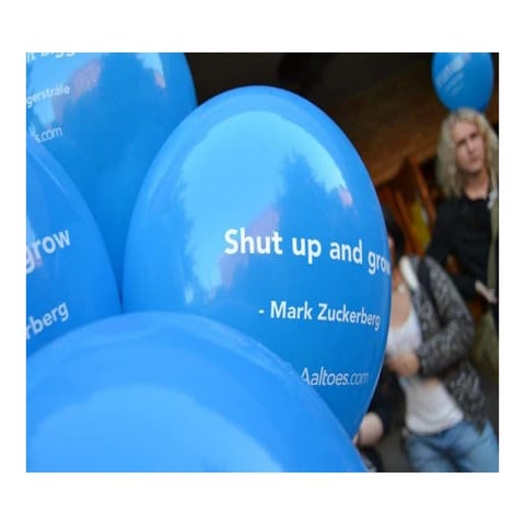 Shut up and grow | PPT