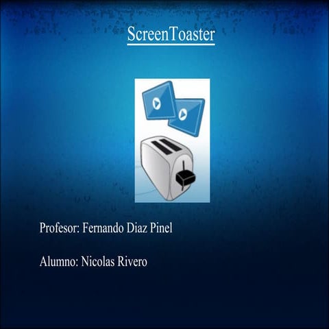 Screen Toaster | PDF
