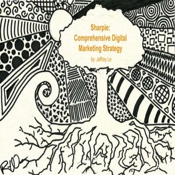 Sharpie Digital Marketing Strategy | PPTX