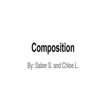Composition | PPT