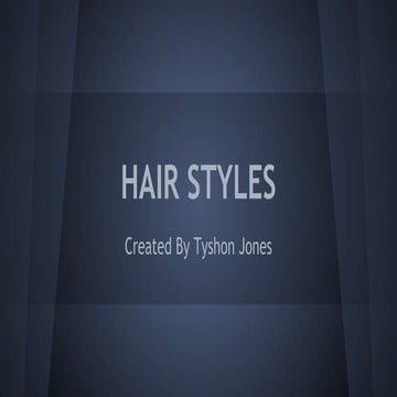 HAIR STYLES | PPT