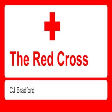 The Red Cross | PPT
