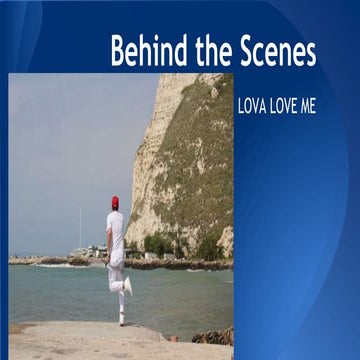 Behind the Scenes LOVA LOVE ME -BY ASU STUDIO | PPTX