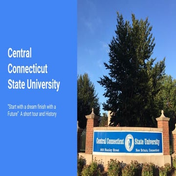 CCSU Tour and History | PDF