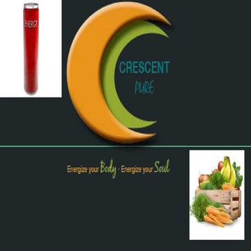 CRESCENT PURE - CASE STUDY | PPTX