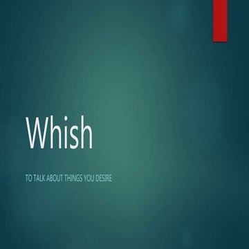 Wish | PPT