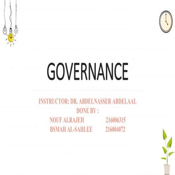 10 most common corporate governance sins, and how to avoid them | PPT