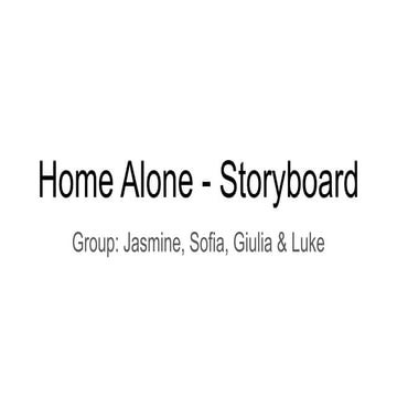 Home Alone Storyboard | PDF