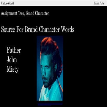 FA102a_DL ASSIGNMENT 2 BRAND CHARACTER | PDF