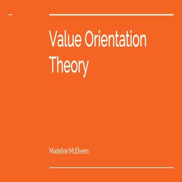 Ppt Value And Value Orientation Powerpoint Presentation
