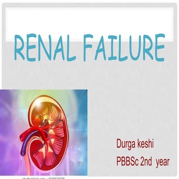 RENAL FAILURE | PPT