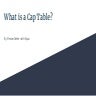 What is a Cap Table? | PPT