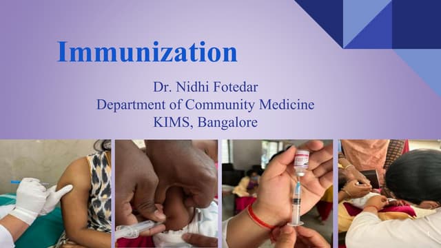 Expanded Program On Immunization Pptx