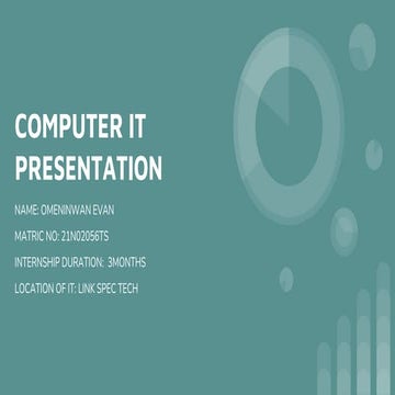 Untitled presentation on Siwes IT ..pptx