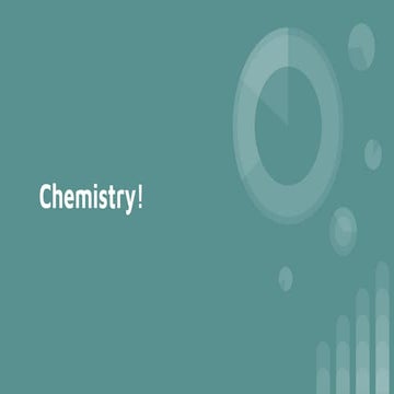 chemistry activity for beginners who want to learn chem! | PDF