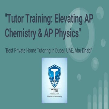 best tuto training centre | PPT