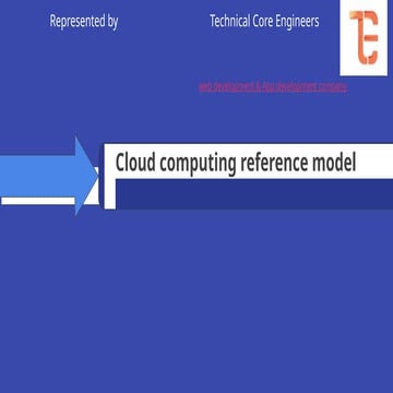cloud computing reference model and explain iass,pass and saas | PPTX