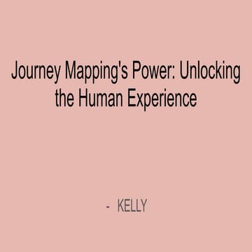 How Employee Journey Mapping Can Transform Your Organization | PPTX