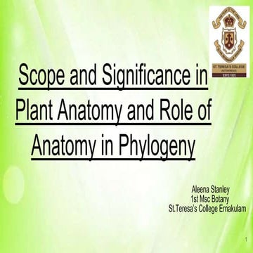 Anatomical features of xerophytic plants | PPTX
