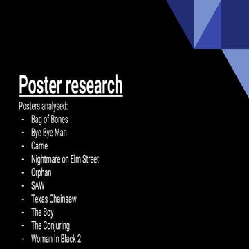Poster Analysis | PPT