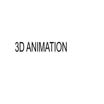 AMAZING 3D CHARACTER ANIMATION | PDF