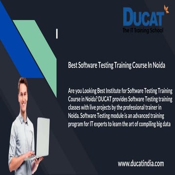 Best Software Testing Training Course In Noida | PPT