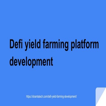List of 15 Best Defi Yield Farming Platforms 2025.pdf