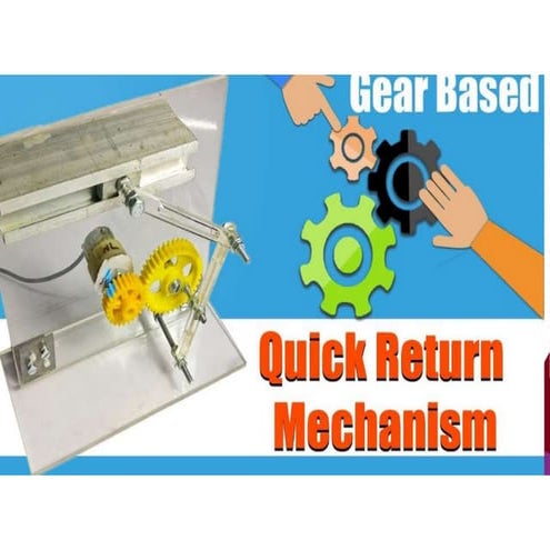 WHITWORTH QUICK RETURN MECHANISM | PPTX
