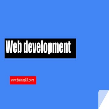 web development | PPT