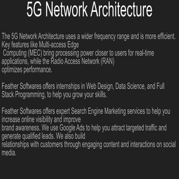 5th Generation Network Architecture | PDF