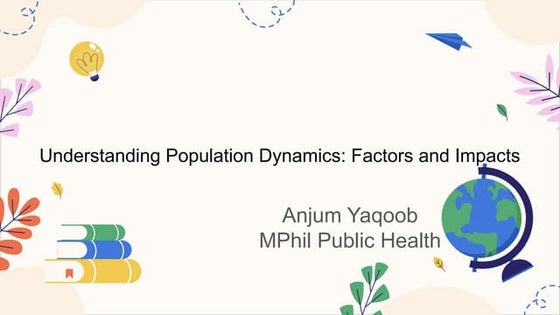 Population Growth.pptx understand importance of increasing population | PPT