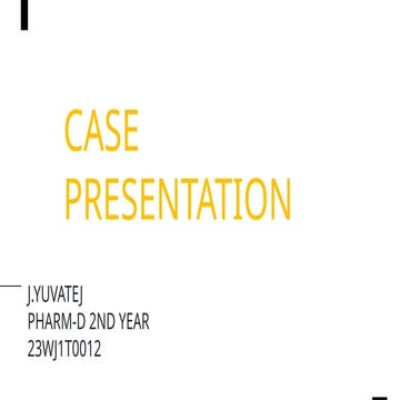 CASE PRESENTATION ON PLEURAL EFFUSIONS.. | PPTX