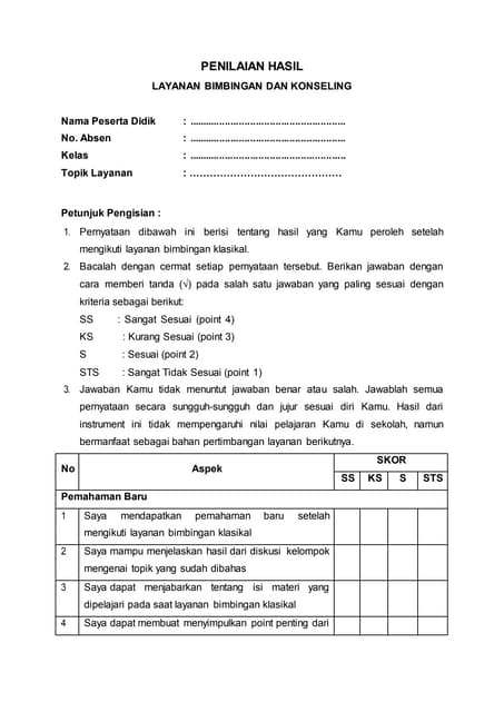 Skkpd standar kompetensi kemandirian pesdik | PDF