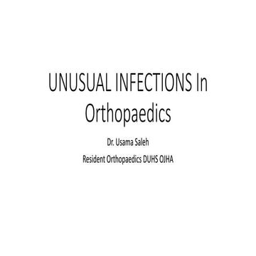 Specific osteomyelitis | PPTX