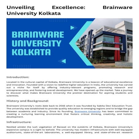 Exploring the Brainware University Kolkata.pdf