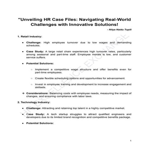 _Unveiling HR Case Files_ Navigating Real-World Challenges with ...