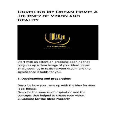 Unveiling My Dream Home.pdf
