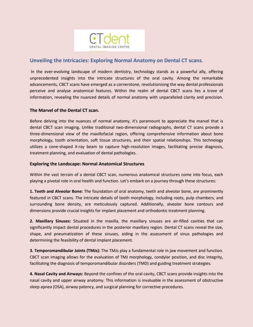 Dental Cone Beam CT Scans - CT Dent Ltd.pdf
